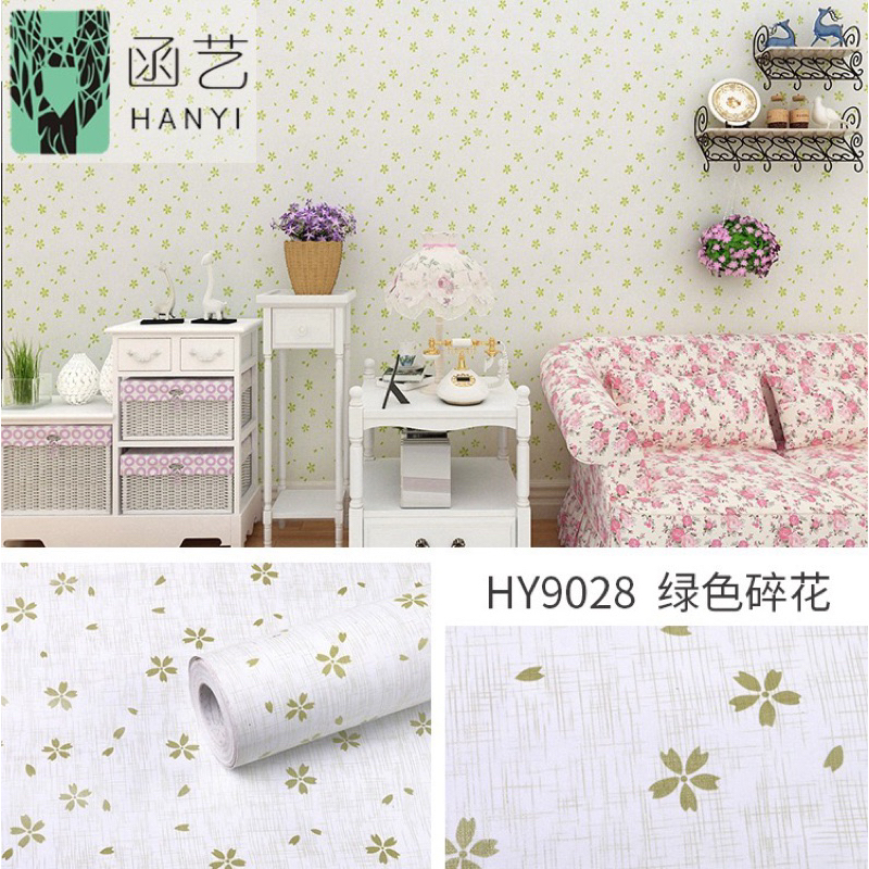 JT3 Wallpaper 10 Meters PVC Waterproof Self-Adhesive Wall Sticker Home ...