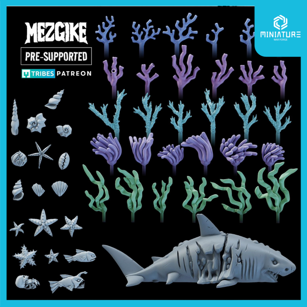 Mezgike | Coral and Critters Basing bits for Miniatures DnD Tabletop ...