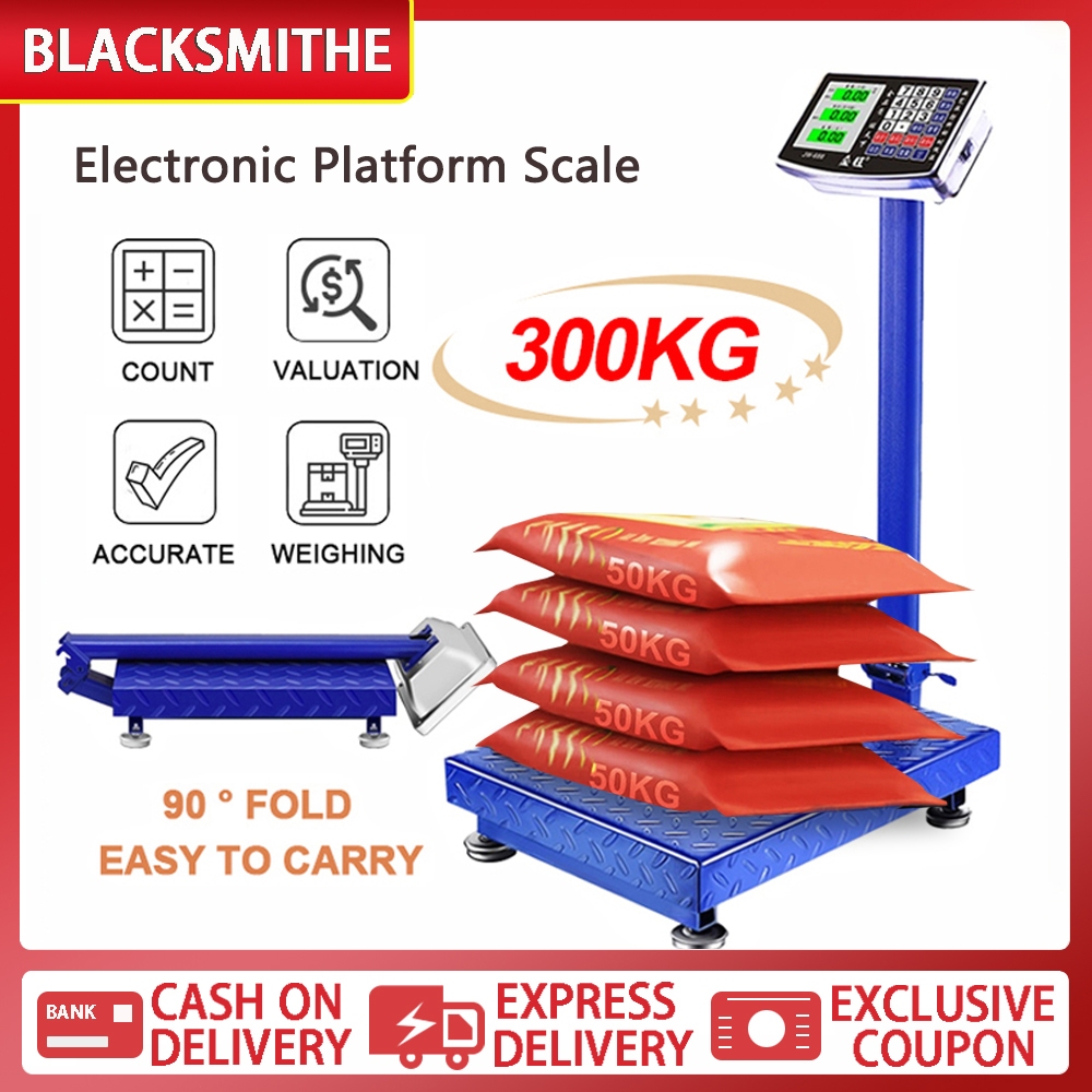 300KG Folding Digital Electronic Scales Rechargeable high-precision ...