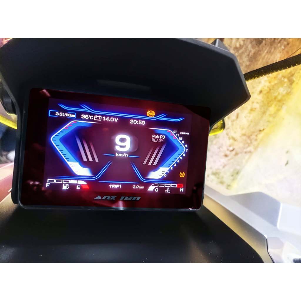 Bristol ADX 160 Gauge Protector Sticker Film Clear Red | Shopee Philippines