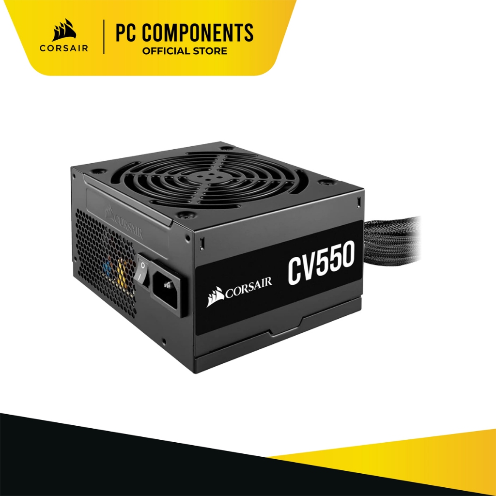 CORSAIR CV Series™ CV550 — 550 Watt 80 Plus® Bronze Certified PSU CP ...