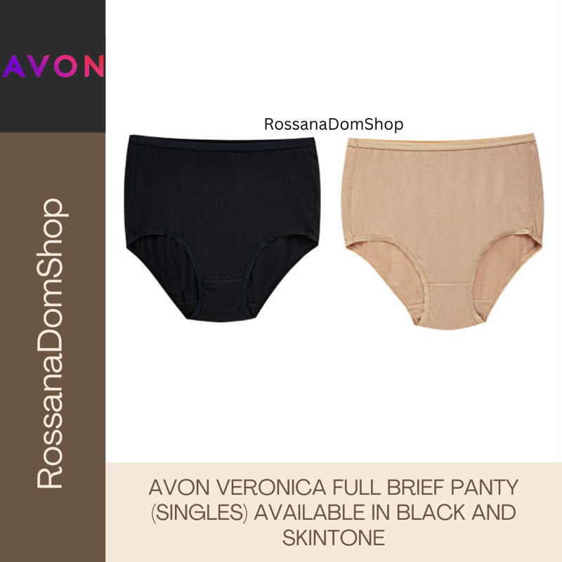 avon Veronica full brief panty (singles) available in black and ...