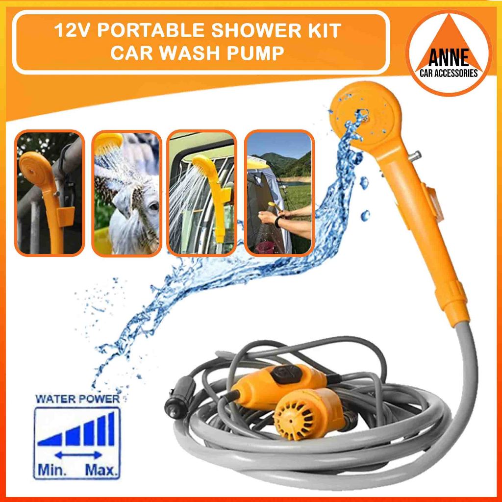 2meter Hose Outdoor Shower Kit Automotive Shower Set 12V with Water ...