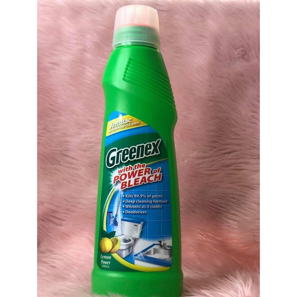 Greenex Antibac All Purpose Cleaner with Power of Bleach Lemon Power ...