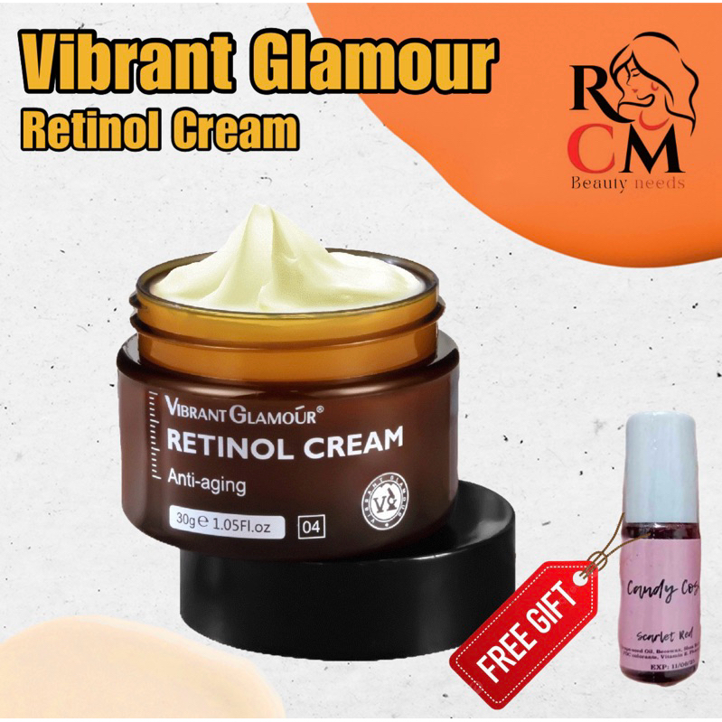VIBRANT GLAMOUR Retinol Face Cream Anti Aging Deeply Activate Collagen ...