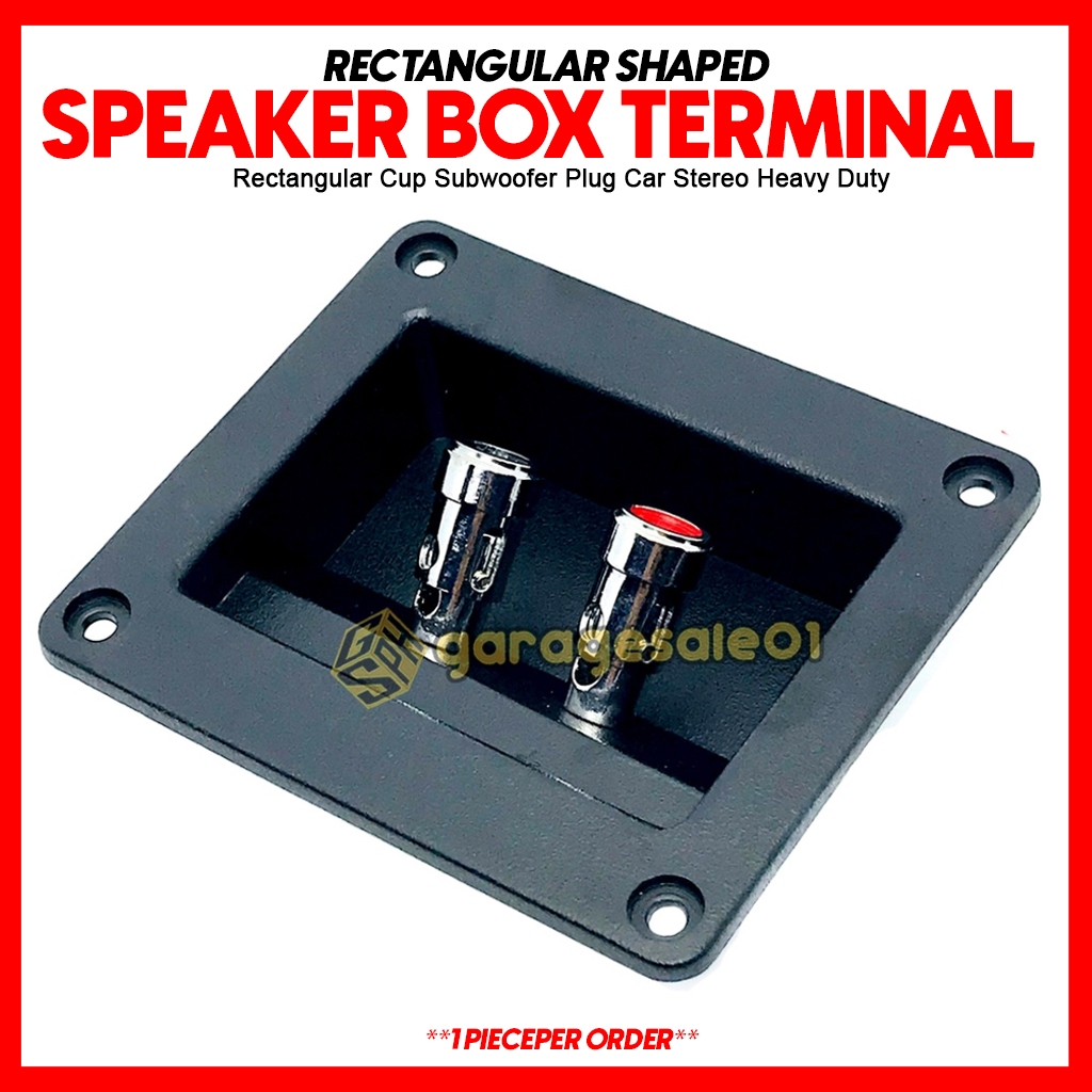 Speaker Box Push Spring Type Binding Post Terminal Connector | Shopee ...