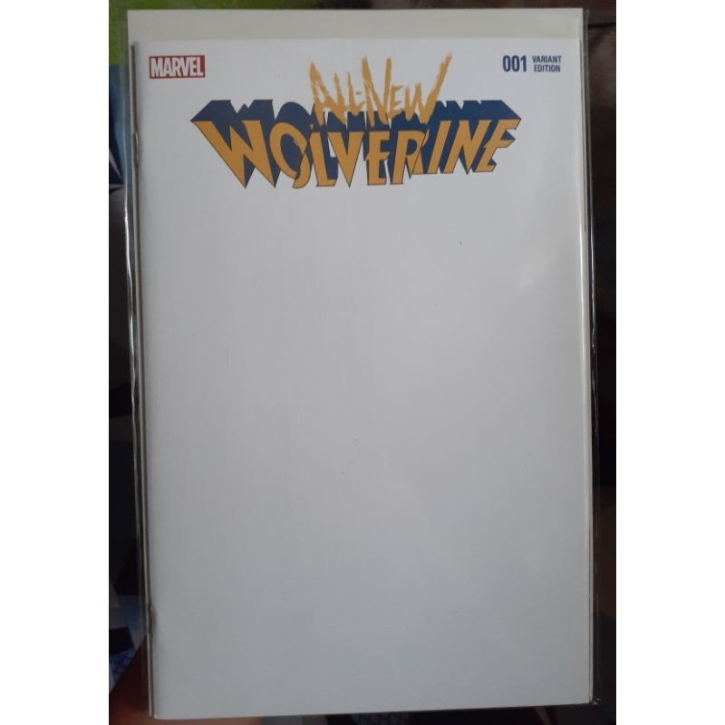 All New Wolverine #1 Blank Cover | Shopee Philippines