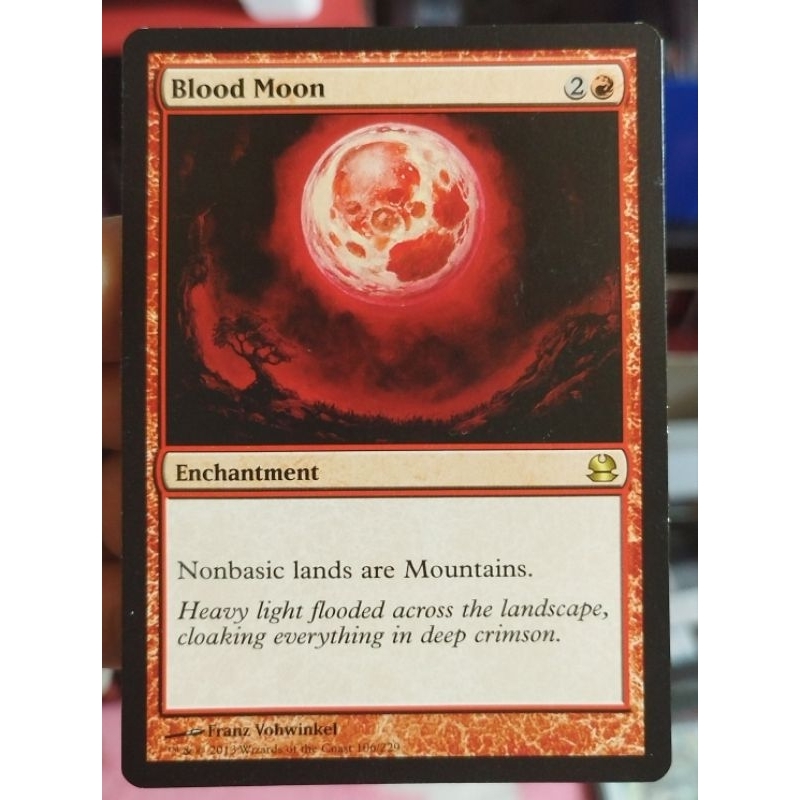 Blood Moon (Magic the gathering) | Shopee Philippines