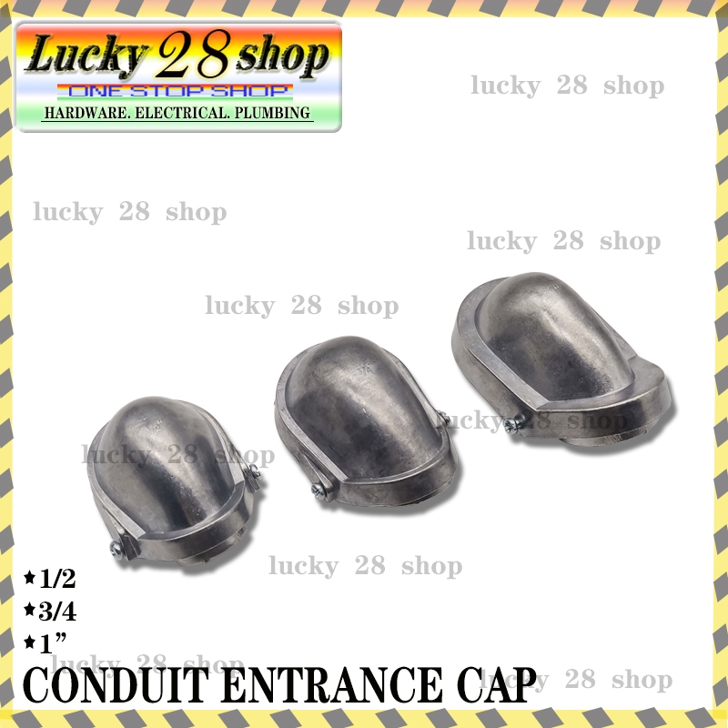 ELECTRICAL CONDUIT SERVICE ENTRANCE CAP (1/2", 3/4", 1") | Shopee ...