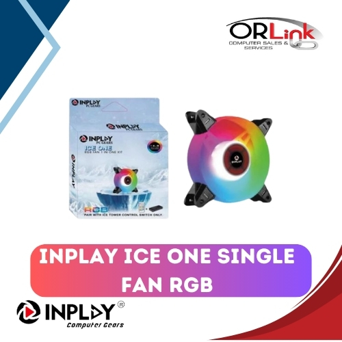 INPLAY ICE ONE SINGLE FAN RGB (2790) | Shopee Philippines
