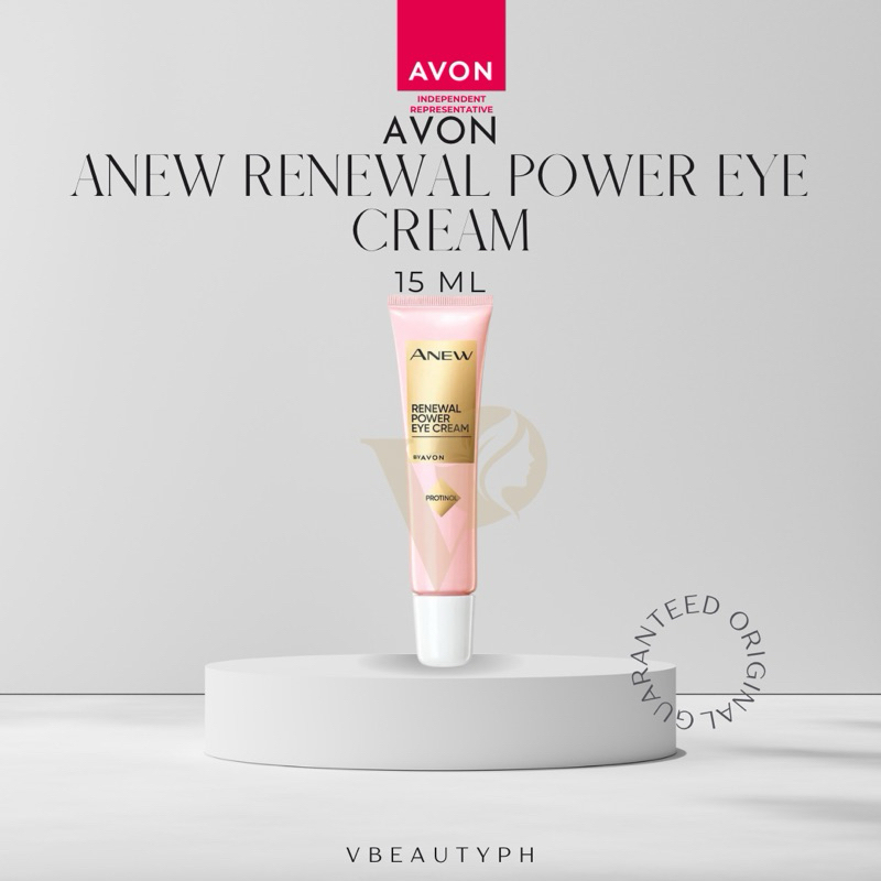 AVON Anew Renewal Power Eye Cream Whitening Brightening Reduce Lines ...