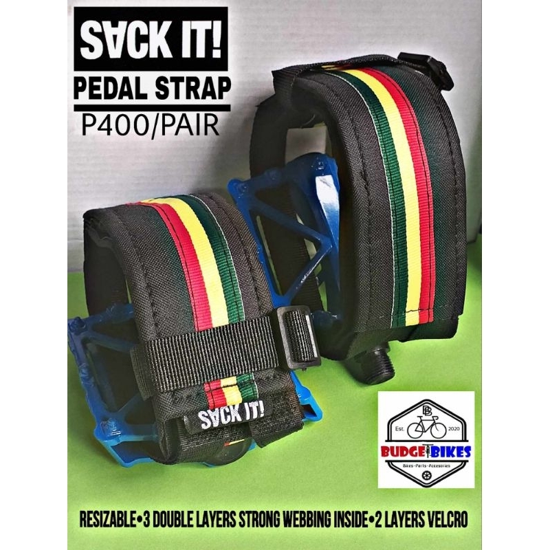 PEDAL STRAP / FOOT STRAP BY SACK ITRESIZABLE3 DOUBLE LAYERSSTRONG ...