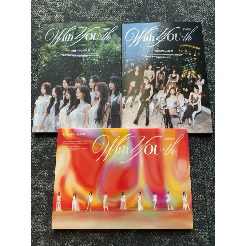 TWICE WITH YOUTH UNSEALED OFFICIAL ALBUM | Shopee Philippines