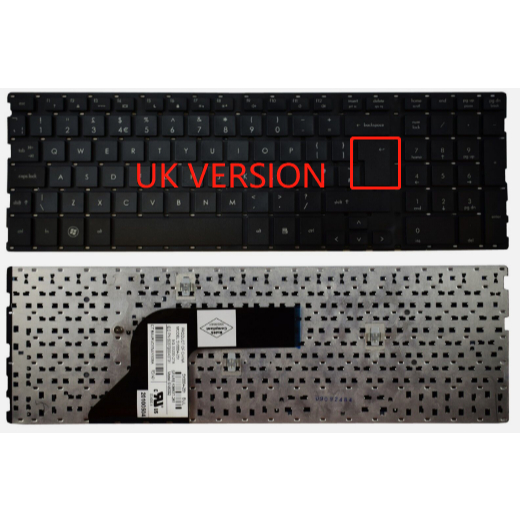 UK VERSION ONLY Laptop Keyboard For HP ProBooK 4510s 4515s 4710 4710s ...