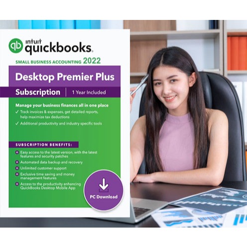 2022 - Quickbooks Premier Plus - COD Accounting Software Max5users ...