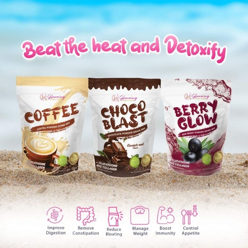 GLowming Shape Detox | Premium Acai Berry Juice Drink | Premium Coffee ...
