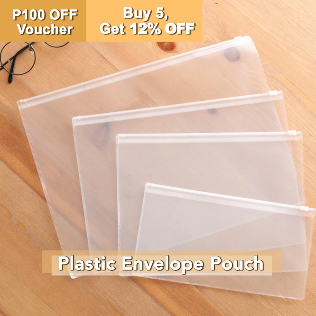 HomeIQ PP Pouch Envelope A4 A5 A6 B5 | Shopee Philippines
