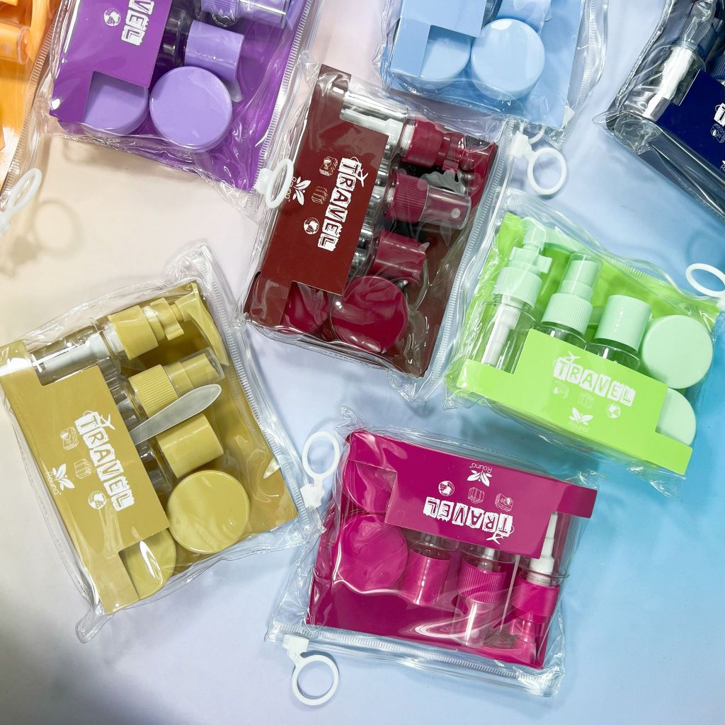 6 in 1 Traveler Empty Bottle Set for Travel Organizer / Gift Giveaways ...