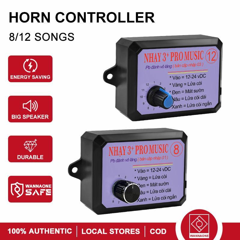 Nhay 3+ Pro Music For Horn Controller Motorcycle Car Truck With 8/12 ...