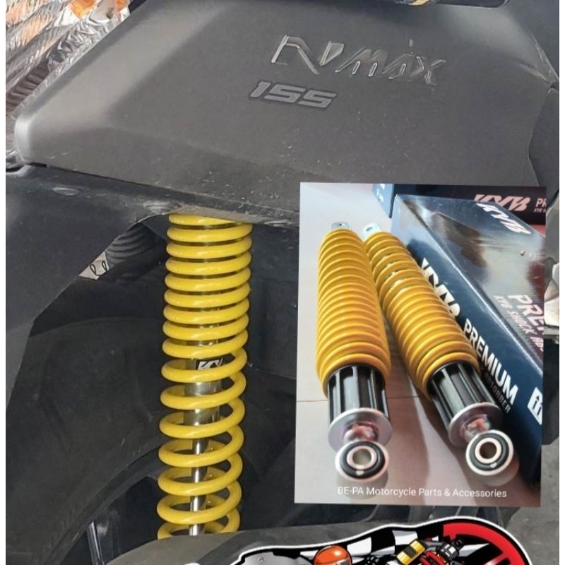 KYB: Heavy Duty DUAL Rear Shock for NMAX (336mm) | Shopee Philippines