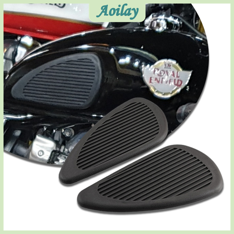 1Pair Motorcycle Gas Tank Knee Pads Vintage Rubber Motorcycle Fuel Tank ...