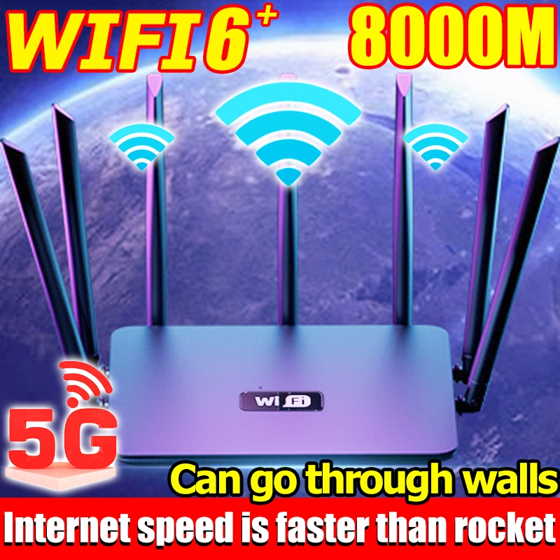 Ultra 5G internet speed Office Router wifi 6+ Can go through walls ...