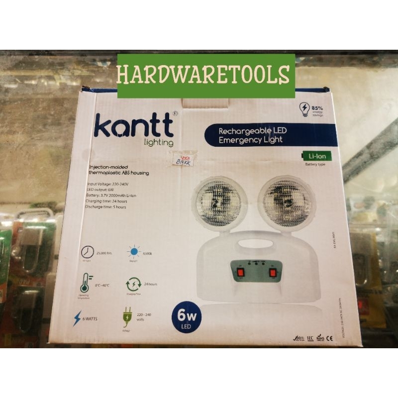 Kantt Rechargeable Emergency Light / Lamp | Shopee Philippines