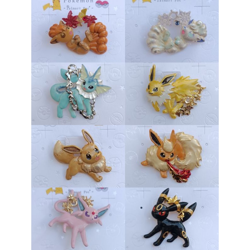 Brandnew Palnart Poc Brooch Pokemon eeveevolution Nintendo ShoPro ...