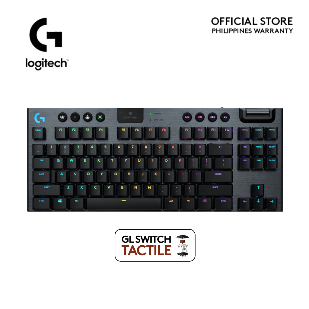Logitech G913 TKL GL Clicky/Tactile/Linear Switch LIGHTSPEED RGB ...
