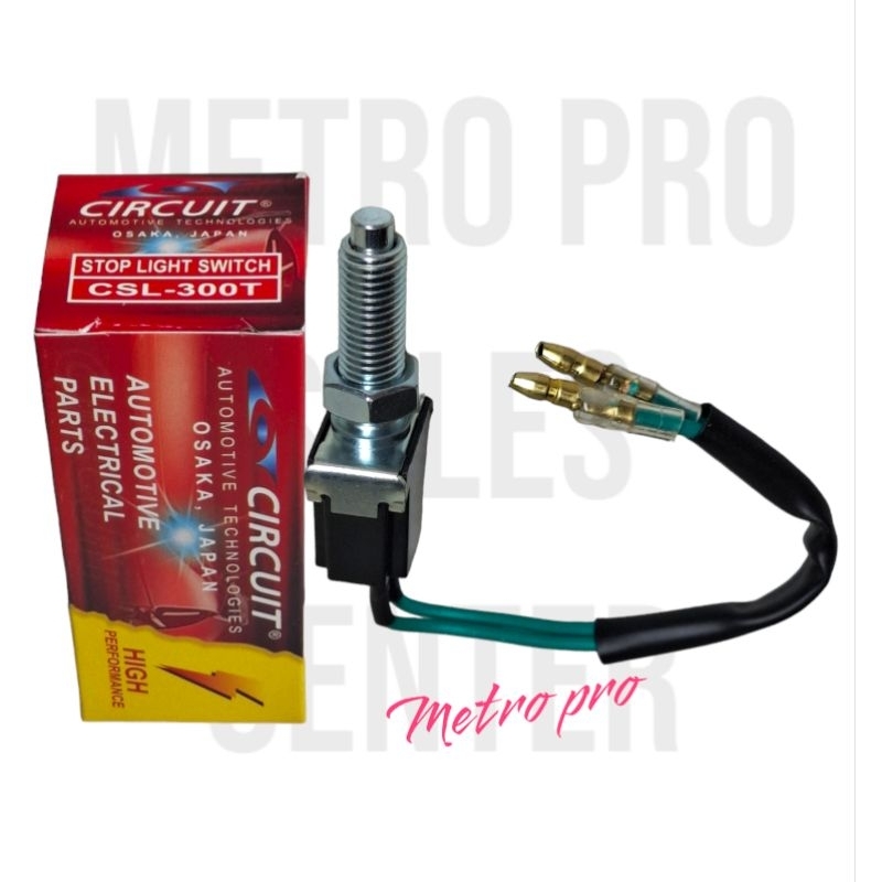 Stop Light Switch(CSL-300T) Square Body W/Metal Shaft Male and Female ...