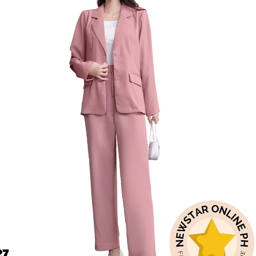 Terno Coordinates Set Trouser and Long Sleeve Blazer for Women S-L ...