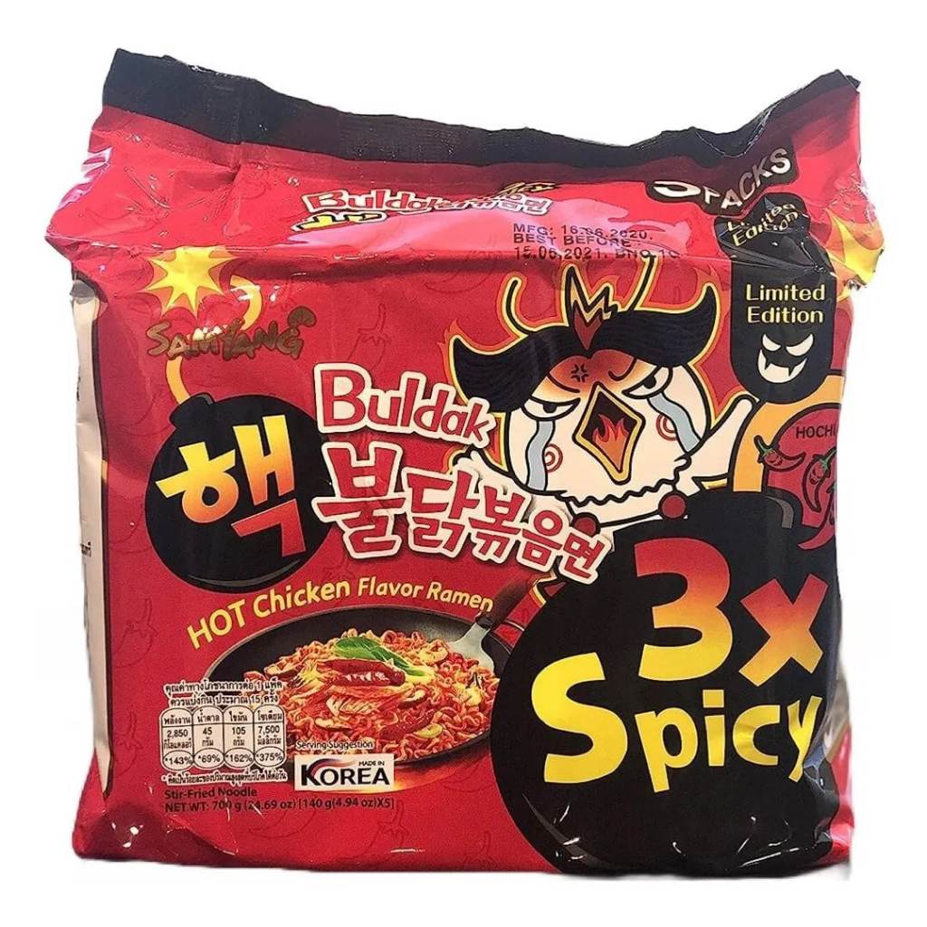 SAMYANG BULDAK (X3 NUCLEAR)1PACK 140G | Shopee Philippines