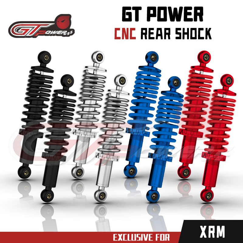 GT POWER Cnc Rear Shock XRM / WAVE / TMX / DASH / SMASH / SHOGUN / VEGA ...
