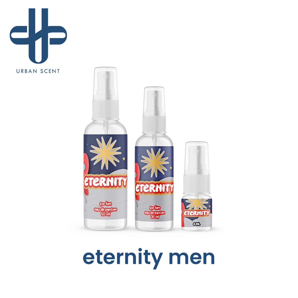 Urban Scent DECANT ETERNITY Oil Based Perfume Inspired Perfume ...