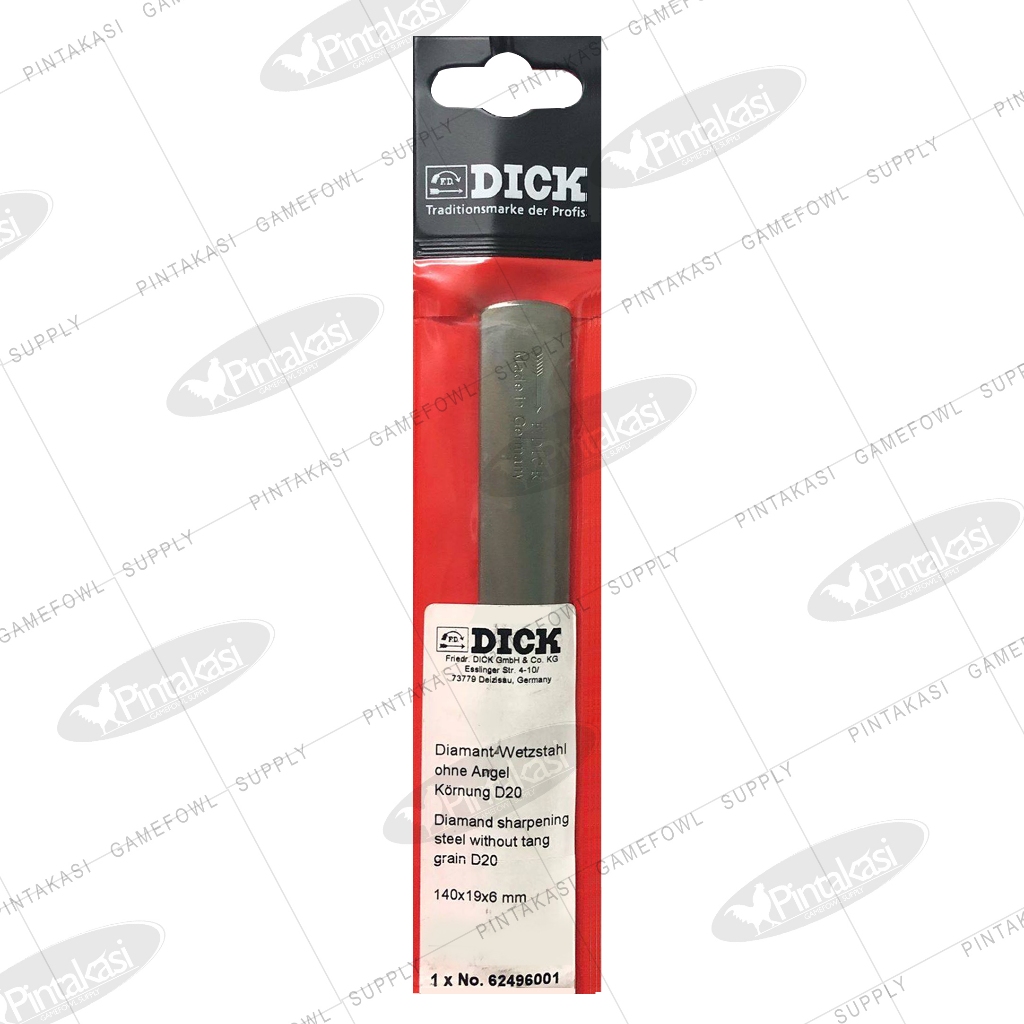 F Dick Diamond Tari Sharpener from Germany for Gamefowl (RED Packaging ...