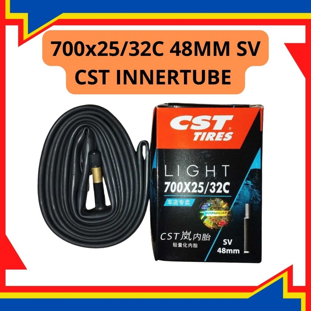 Cst Light Inner Tube 700x25/32c interior 18c 20c 23c 25c SV48MM ...