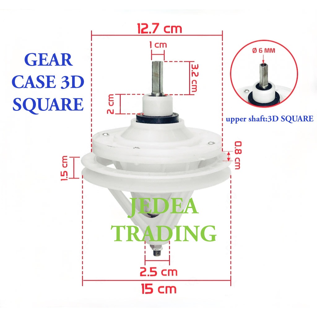 Washing machine parts gear case Assembly Sanyo/American Home/Hanabishi ...