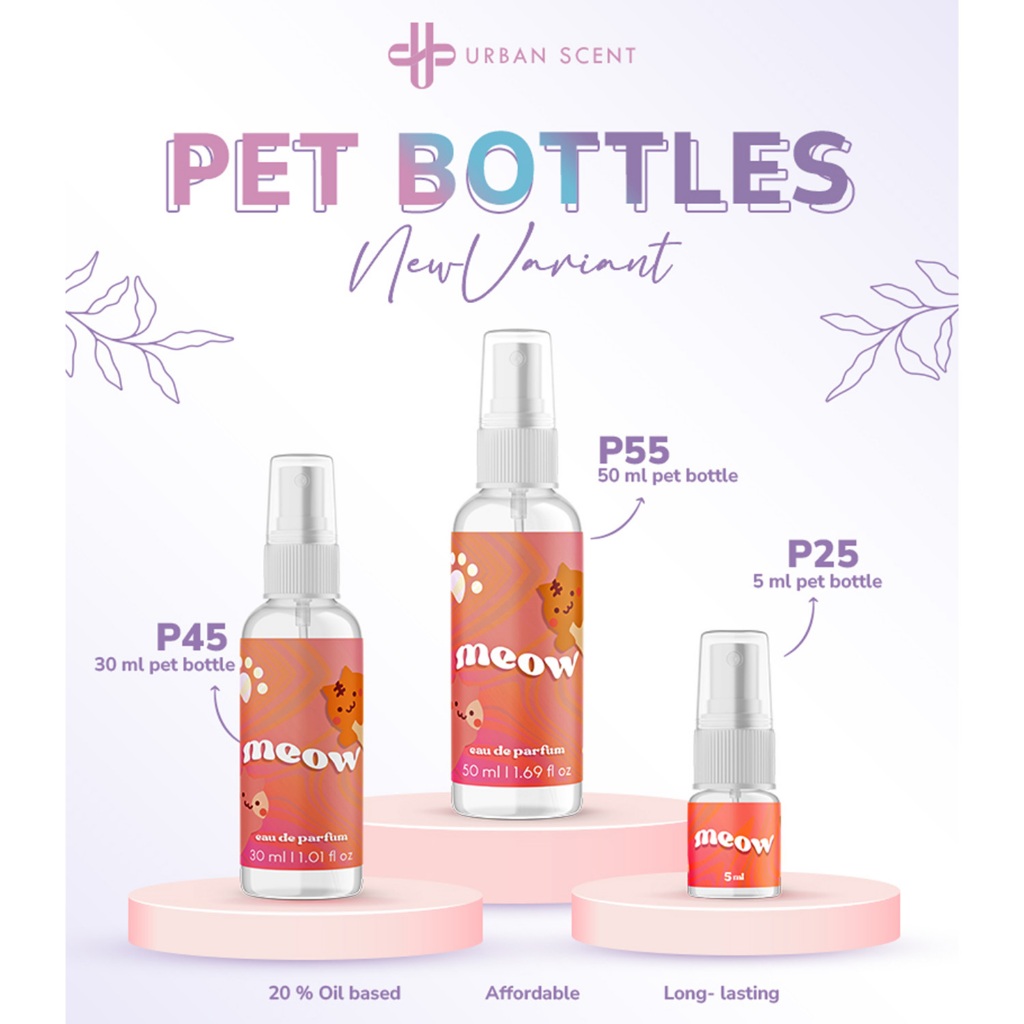 Urban Scent DECANT MEOW Oil Based Perfume Inspired Perfume Bestseller ...