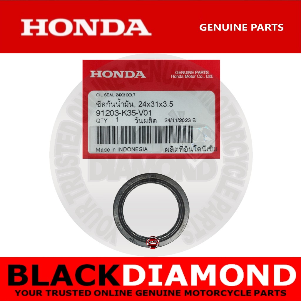 CLICK 125i | CLICK 160 | ADV 160 | PULLEY OIL SEAL 24X31X3.5 | PN ...
