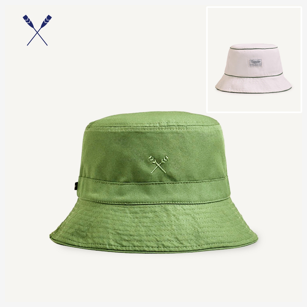 Regatta Reversible Bucket Hat With Contrast Piping For Men (Olive ...