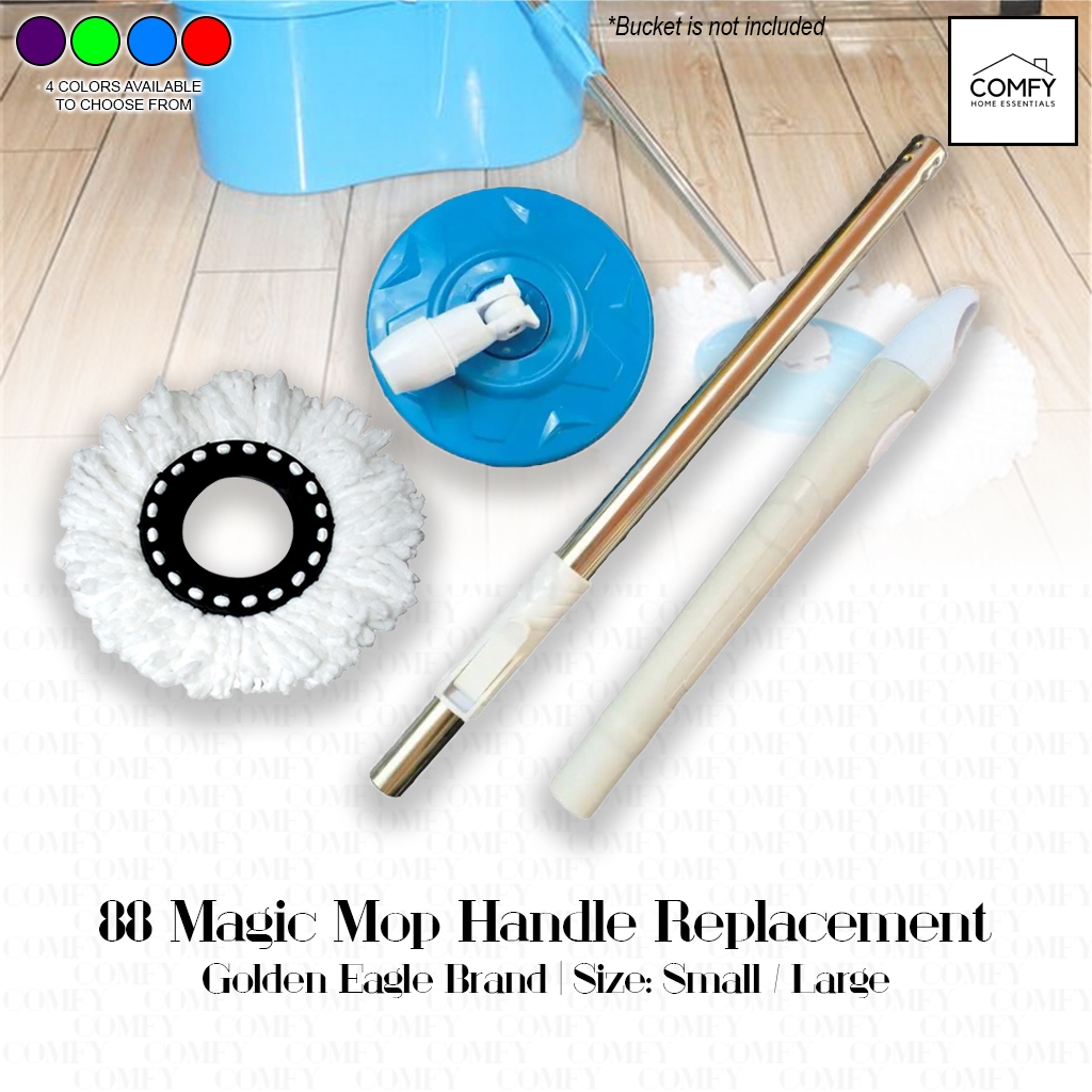 Spinning Mop Handle Replacement for Floor 360 Degree Rotating Cleaning ...