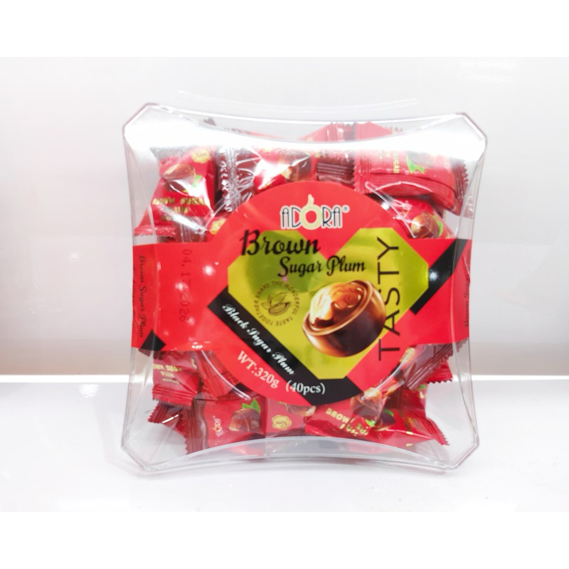 Adora Brown Sugar Plum Candy 320g 50pcs | Shopee Philippines