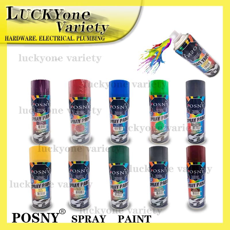 POSNY SPRAY PAINT (TECHNICALLY ADVANCED FORMULATIONS ) 400G | Shopee Philippines
