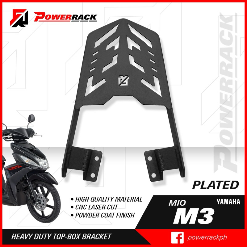 Yamaha Mio i125 Topbox Monorack Bracket / M3 Bracket / Topbox Bracket ...