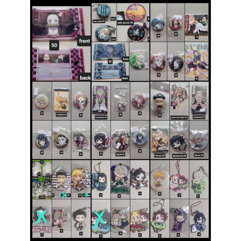 Demon Slayer Kimetsu No Yaiba Anime Official Merchandise | Shopee ...