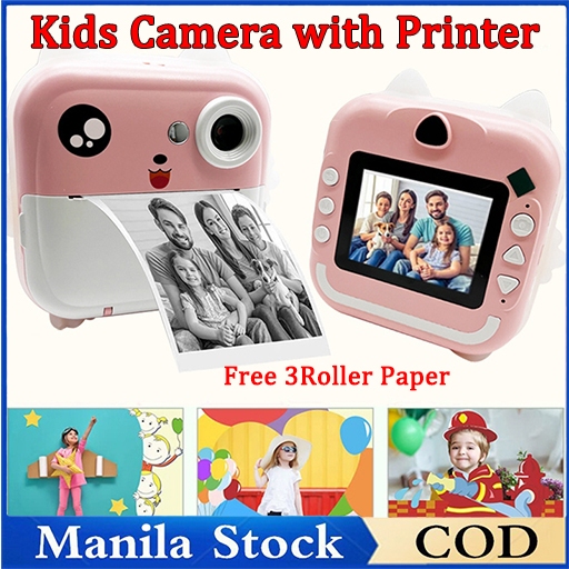 Q5 Kid Mini Digital Camera Instant Print HD Photo Camera Thermal ...
