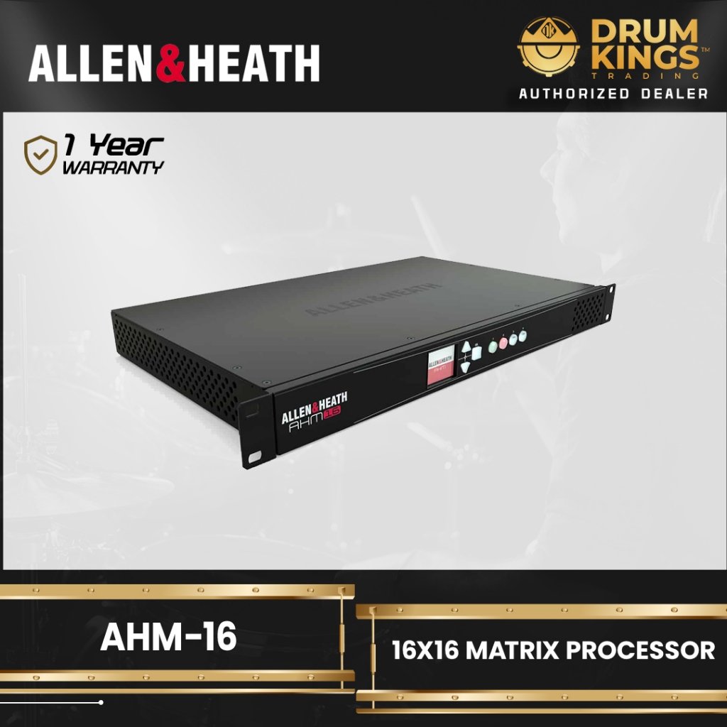 Allen & Heath AHM-16 Audio Matrix Processor | Shopee Philippines