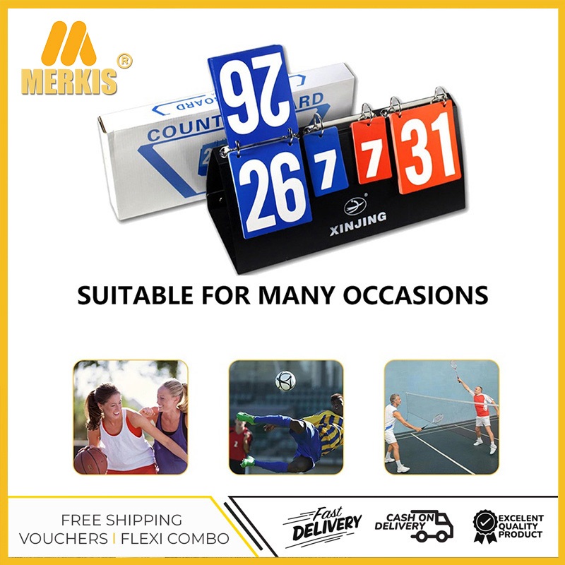 Scoreboard Score Keeper Portable Volleyball Basketball Ping Pong Table ...