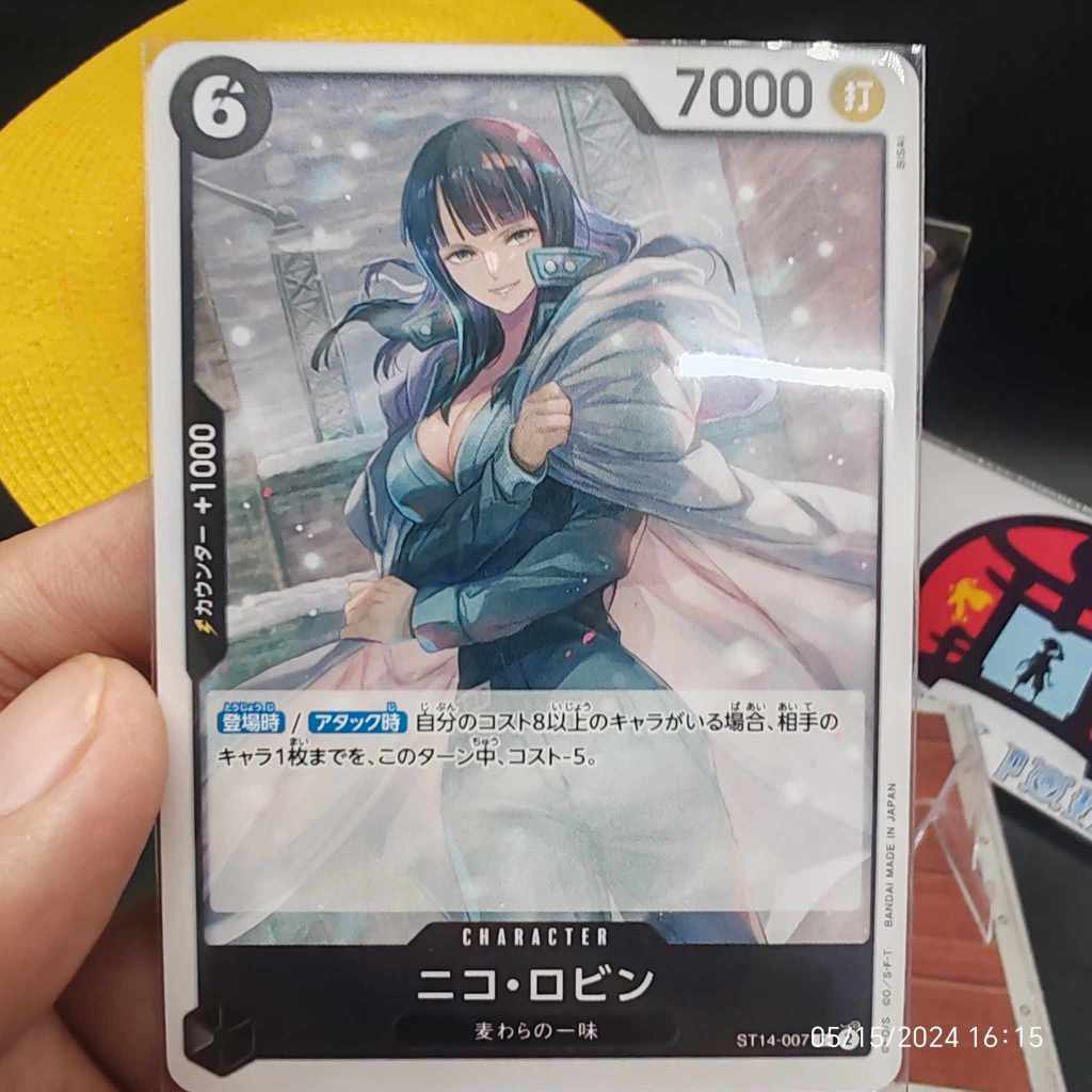 One Piece TCG - ST14-007 C Nico Robin | Shopee Philippines