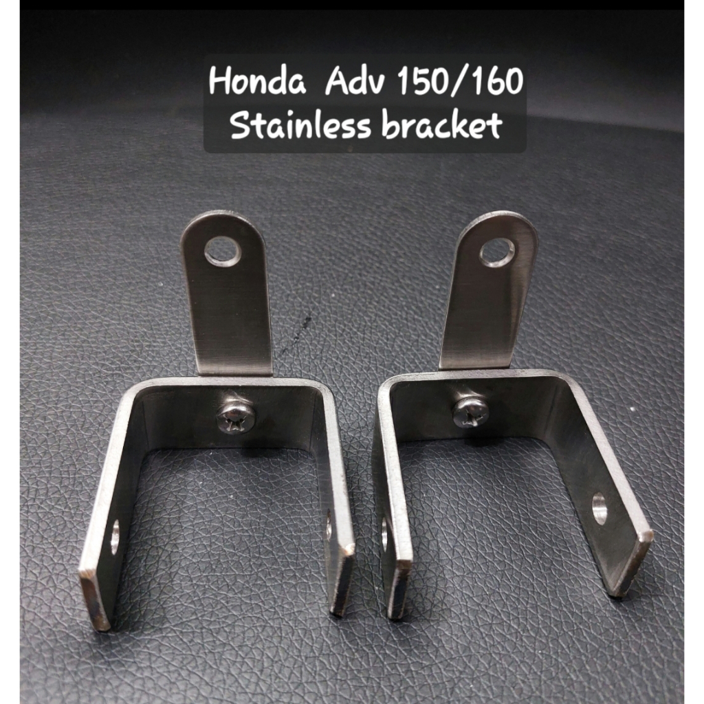 ADV 150/160 Minidriving stainless bracket (sold as pair) | Shopee ...
